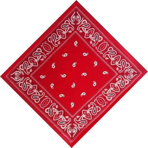 Blood Red Bandana | RoyalBandana™