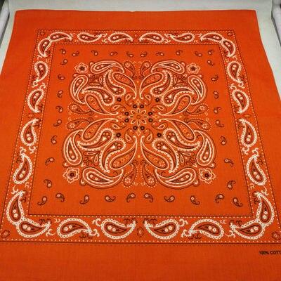 Orange Bandana | RoyalBandana™