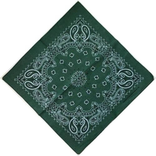 Dark Green Bandana | RoyalBandana™
