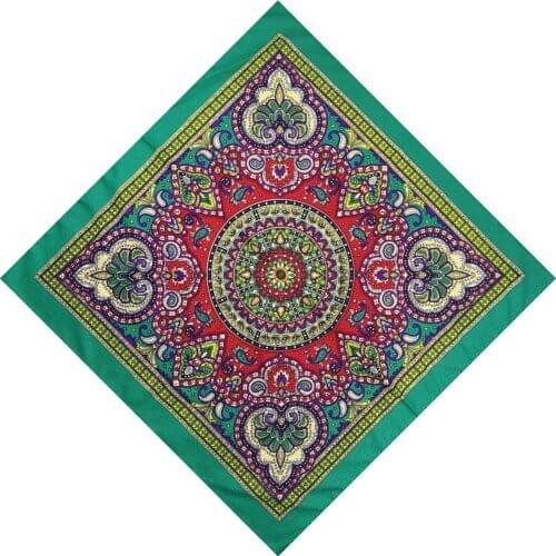 Green Native Bandana | RoyalBandana™