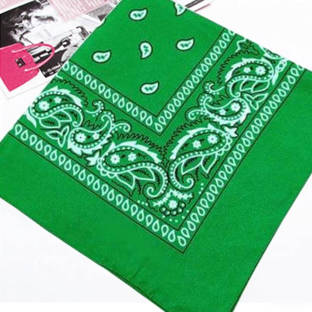 Green Bandana | RoyalBandana™