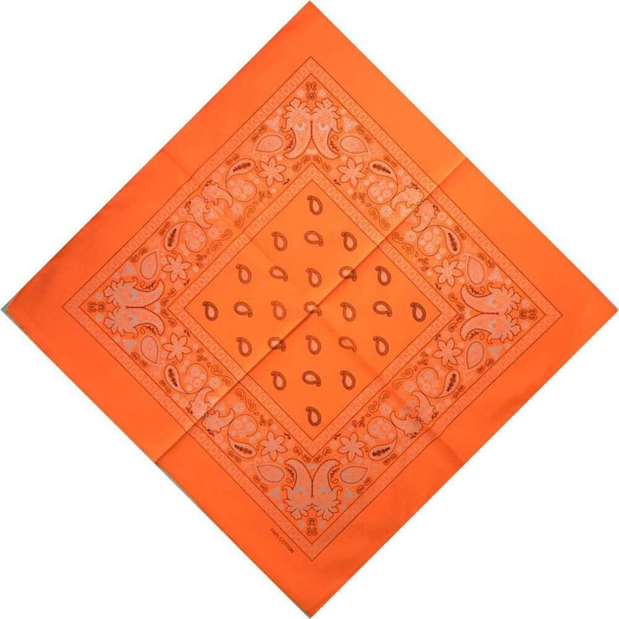 Orange Bandana | RoyalBandana™