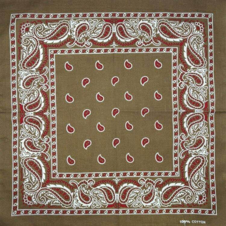 Tan Bandana | RoyalBandana™