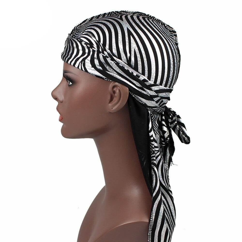 Zebra Durag | RoyalBandana™